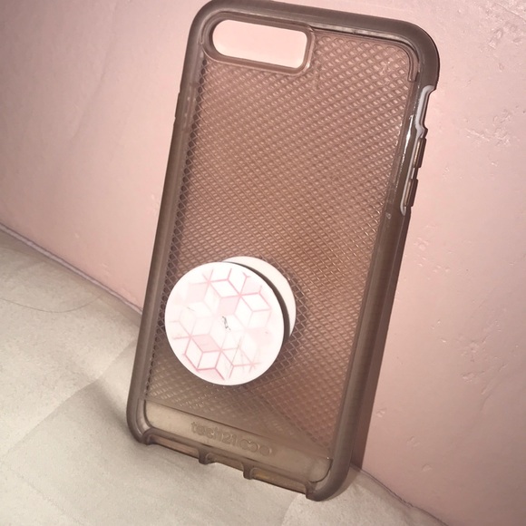 Accessories | Iphone 7s Plus Case Along With A Pop Socket | Poshmark
